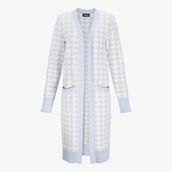 Express | Sweaters | Express Light Blue Duster Cardigan | Poshmark